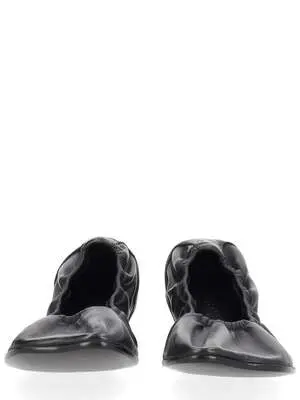 MAISON MARGIELA Leather Ballerinas - Black
