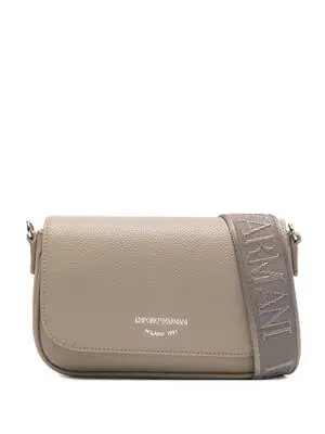 Emporio Armani Silver Tone Cross Body Bags For Women