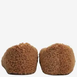 Moon Boot Shearling Ballerina Flats - Brown