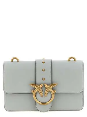 Pinko Love One Mini Crossbody Bag - Gray