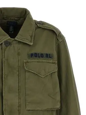 Polo Ralph Lauren Cotton Twill Military Jacket