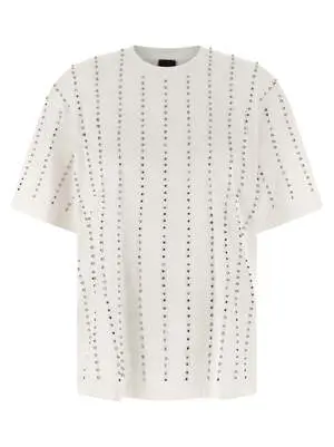 Pinko Drop Shoulder T-shirts For Women