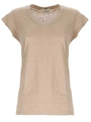 MARANT ETOILE T-shirt Zankou - Beige
