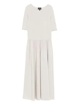 Emporio Armani A-line Midi Dress