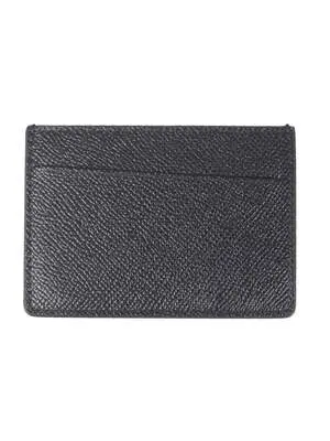 MAISON MARGIELA Leather Card Holder - Black