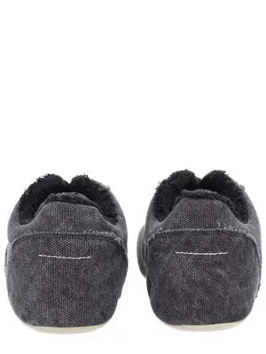 MAISON MARGIELA Anatomical Canvas Sneakers - Charcoal