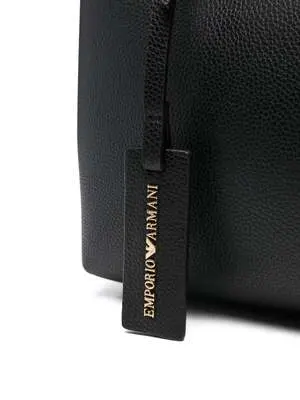 Emporio Armani Small Shopping Bag - Black