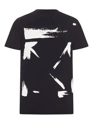 Off White Brush Arrow Slim / Tee Black White - Black - White