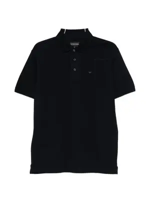 Emporio Armani Logo Cotton Polo Shirt