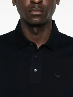 Emporio Armani Logo Cotton Polo Shirt
