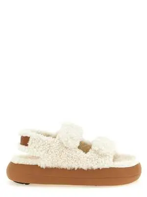 Moon Boot Shearling Sandals