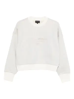 Emporio Armani Trimmed Sweatshirts Hoodies For Women