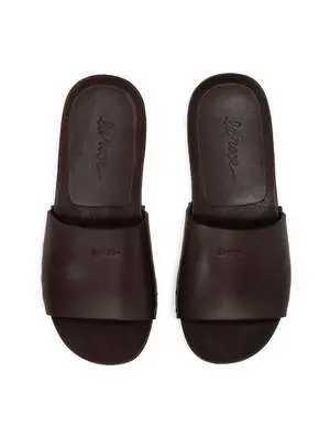 LA ROSE Leather Clogs - Radica