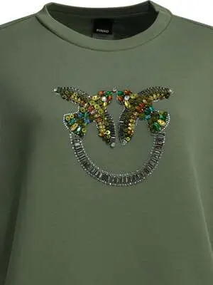Pinko Cotton Sweatshirt - Green