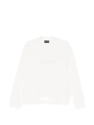 Emporio Armani Logo Cotton Sweatshirt