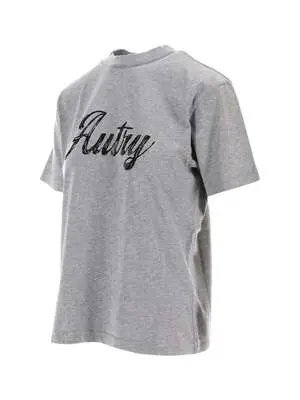 AUTRY Cotton T-shirt - Dk Mel