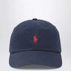 Polo Ralph Lauren Cotton Baseball Cap With Logo - Blue