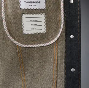 Thom Browne Shrunken Fit Selvedge Denim Jacket