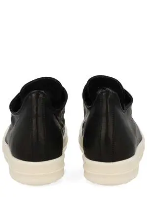 Rick Owens Low Top Sneakers - Black