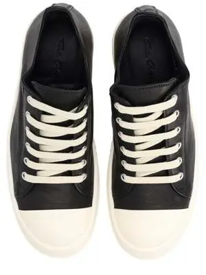 Rick Owens Low Top Sneakers - Black