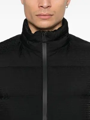 Emporio Armani Nylon Down Jacket - Black