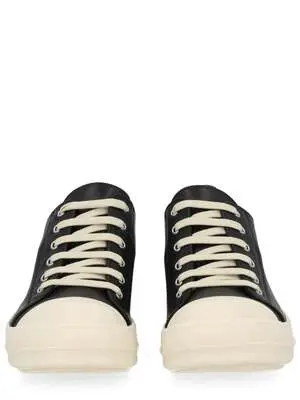 Rick Owens Low Top Sneakers - Black