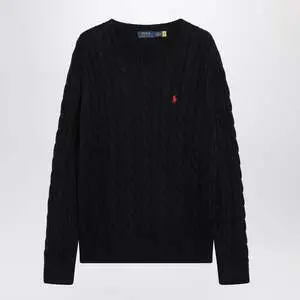Ralph Lauren Cable-knit Cotton Sweater - Blue