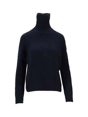 LA ROSE High Neck Top - Navy