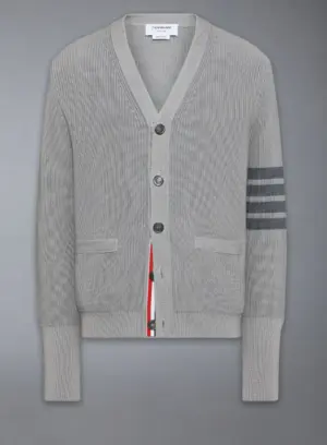 Thom Browne Drop Shoulder Cardigans For Men