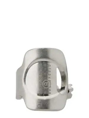 MAISON MARGIELA Logo Ring - Silver