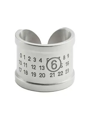 MAISON MARGIELA Logo Ring - Silver
