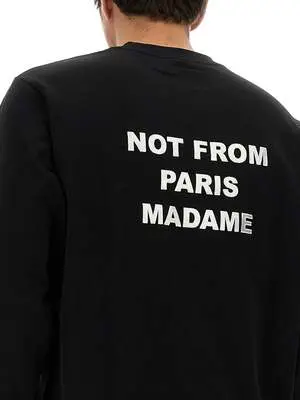 Drole De Monsieur Slogan Sweatshirt