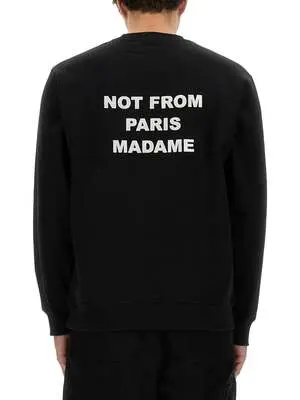 Drole De Monsieur Slogan Sweatshirt