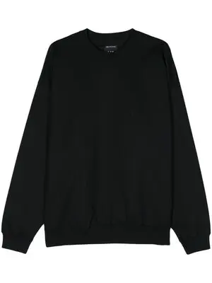 Y3 Logo Cotton Sweatshirt