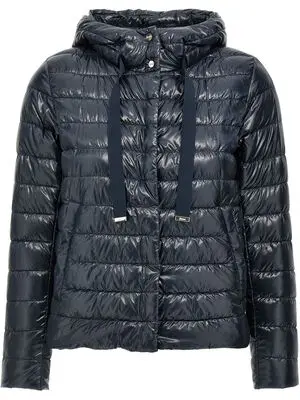 Herno Nylon Short Down Jacket - Blue