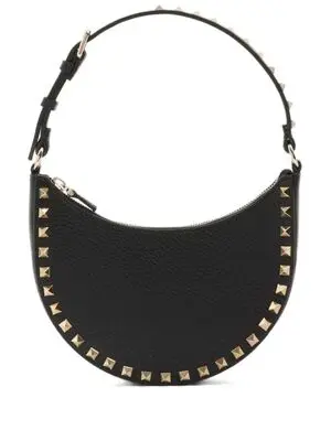 Valentino Garavani Rockstud Hobo Mini Bag - Black