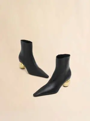 Marni Leather Ankle Boots