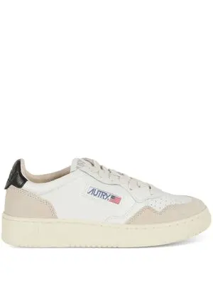 AUTRY Medialist Low Leather Sneakers - Black