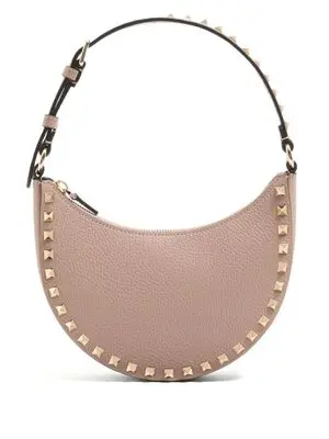 Valentino Garavani Rockstud Hobo Mini Bag - Powder