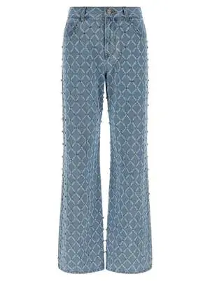 Pinko Zip Up Jeans For Women