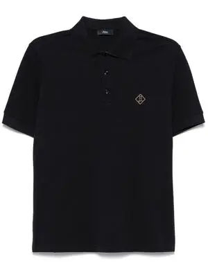 Herno Logo Cotton Polo Shirt