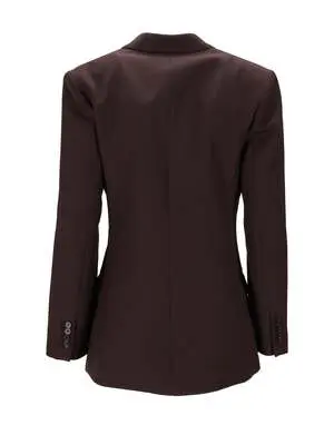 ANINE BING Aretha Blazer - Dark Brown