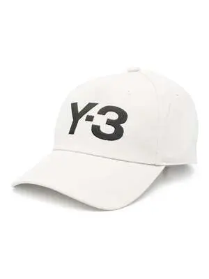 Y3 Logo Baseball Cap - White