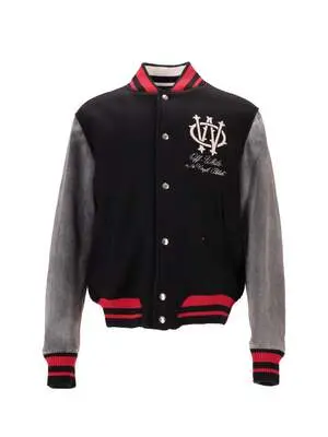 Off-White Gothic Wool Varsity Jacket