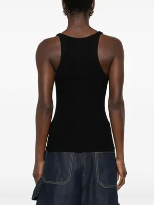 IRO PARIS Palisso Cotton Tank Top - Black