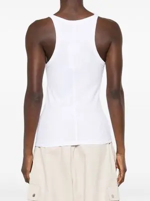 IRO PARIS Palisso Cotton Tank Top - White