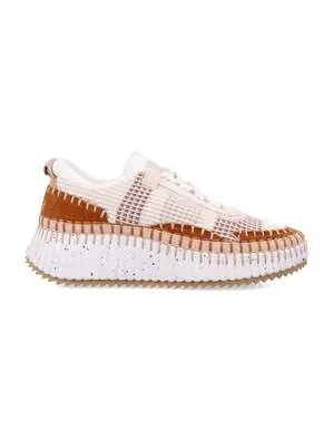 Chloé Nama Sneakers - Natural Brown