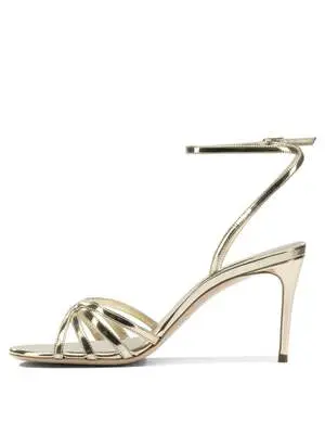 Casadei Leather Strappy High Heel Sandals