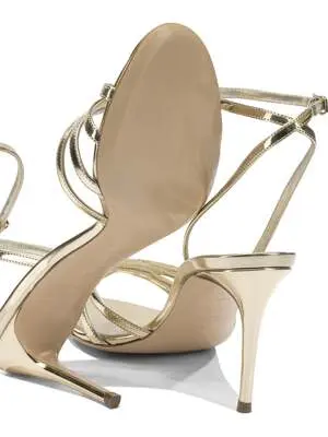 Casadei Leather Strappy High Heel Sandals