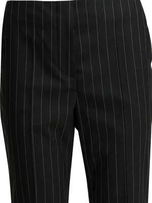Max Mara Pinstripe Virgin Wool Trousers